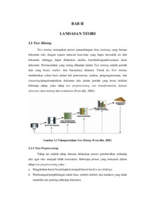 CLUSTERING DOKUMEN TEKS BERDASARKAN FINGERPRINT BIWORD WINNOWING DENGAN ...
